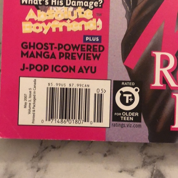 Viz Media | Other | Rare Shojo Beat Magazine May 207 Volume 3 Issue 5 ...